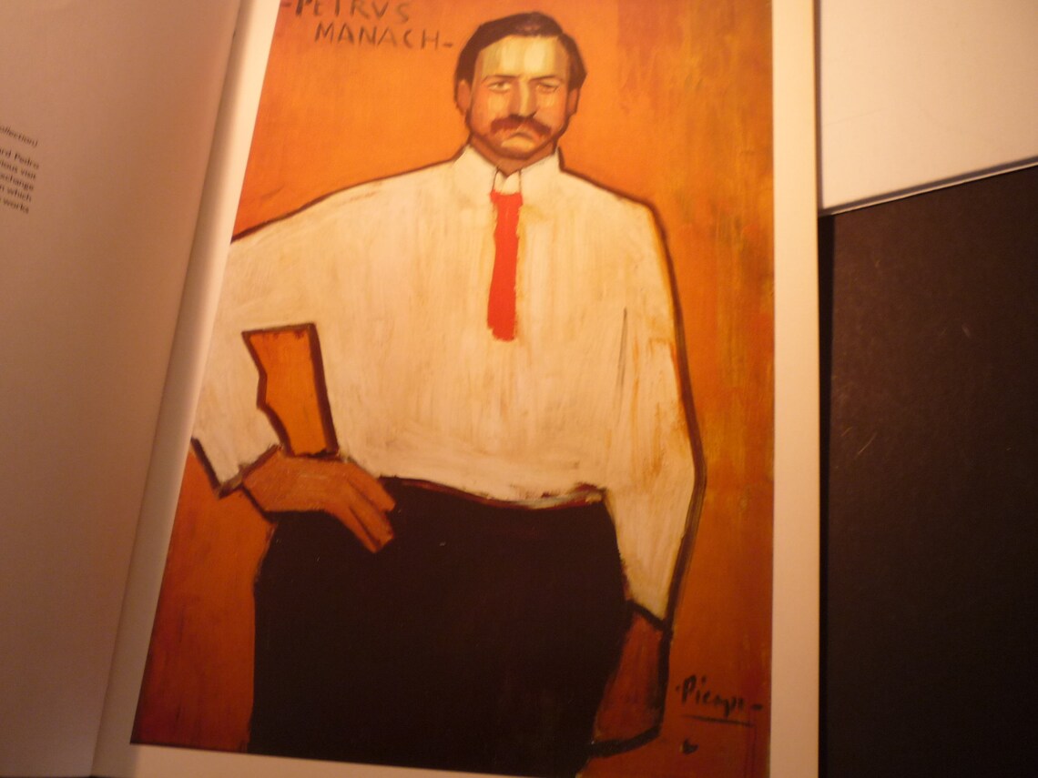 Picasso Portrait of Pedro Manach Vintage Poster 1980 Edition | Etsy