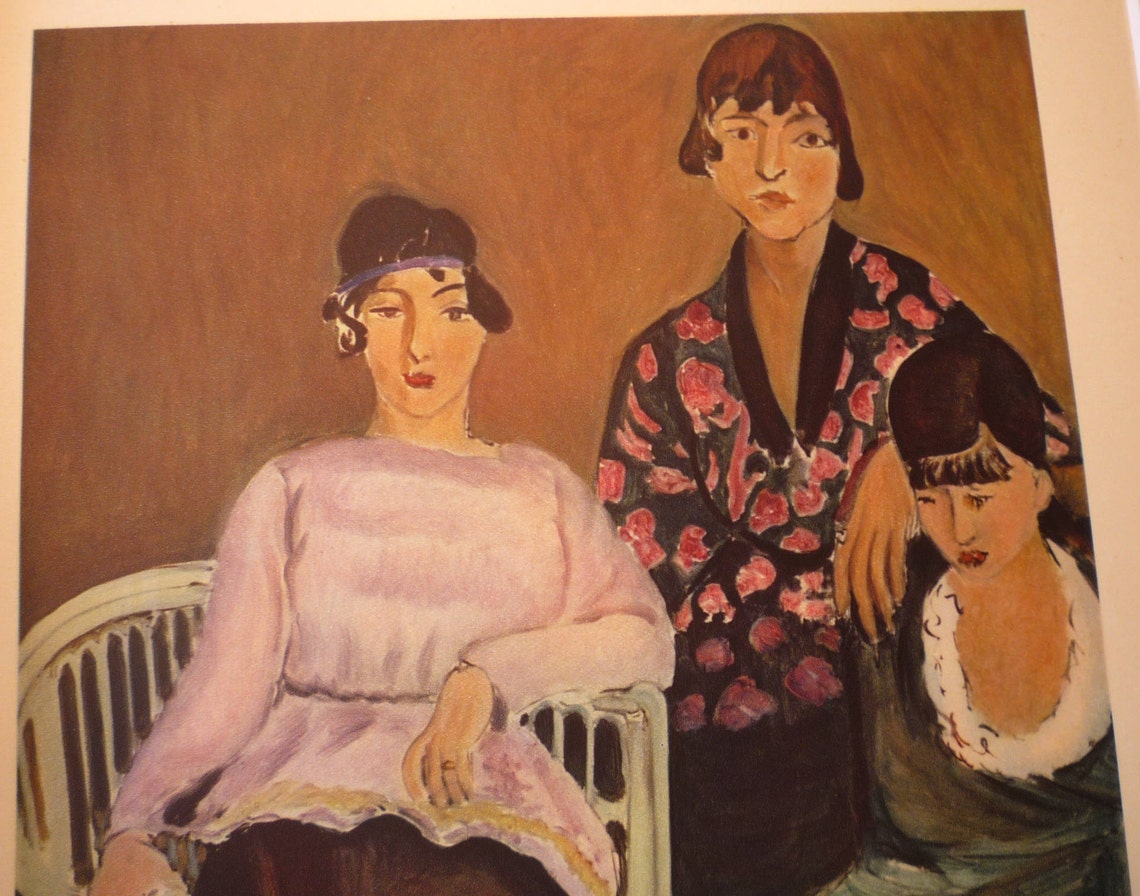 Matisse Three Sisters - Giclee Print Gift for Art Lovers Modern 20th ...