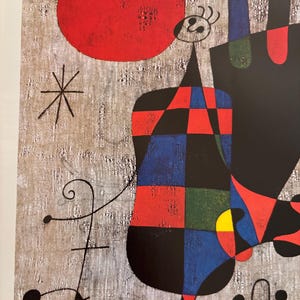 Miro, Figures and Dog in Front of the Sun | Published Lithograph | Fine ...