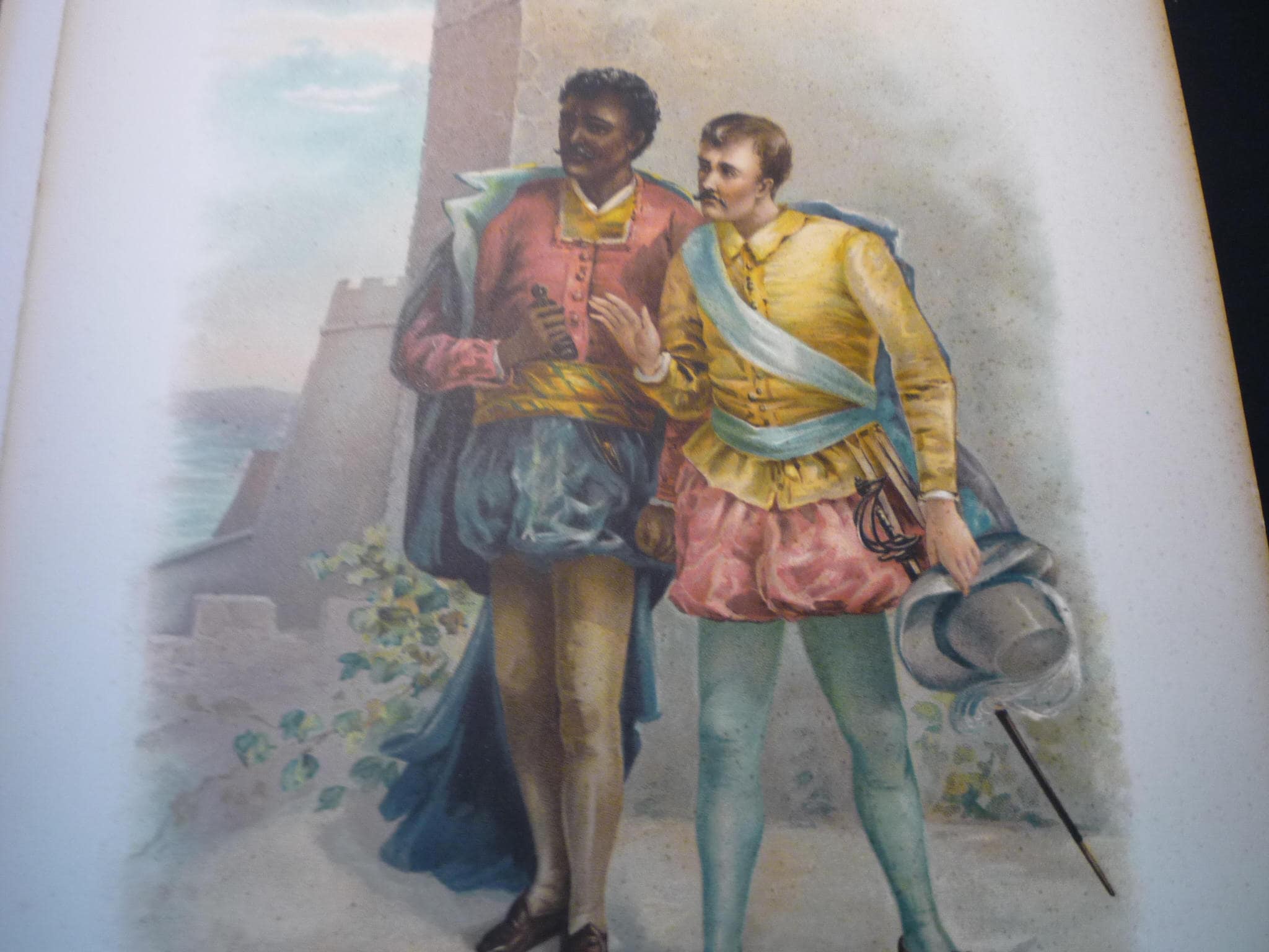 Othello and Iago 1891 Shakespeare Original Chromolithograph - Etsy