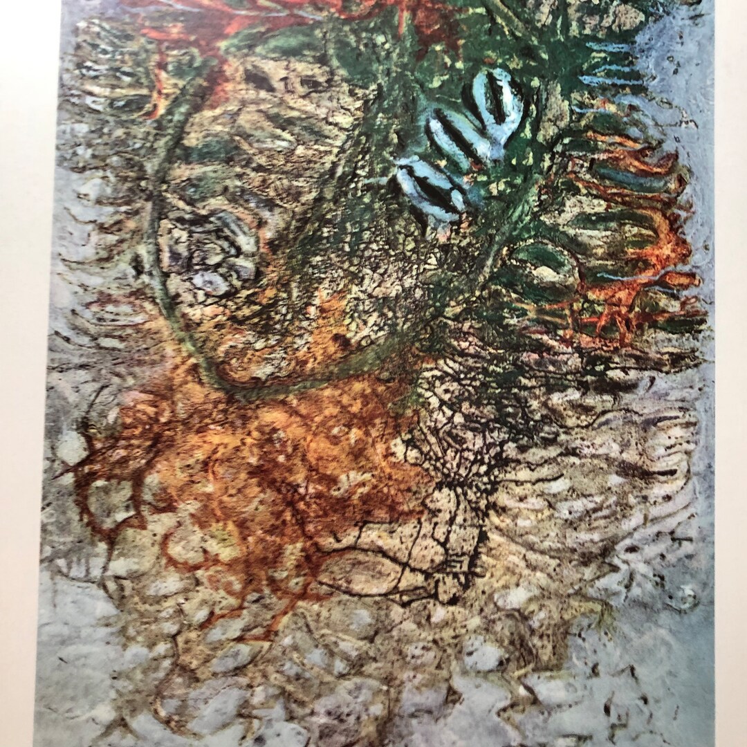 Krajcberg, Relief Painting 1961 | Original Published Lithograph ...