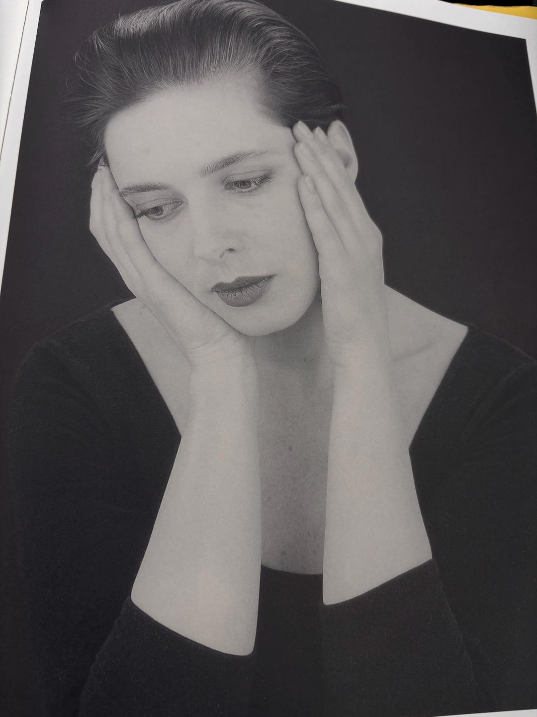 Mapplethorpe, Isabelle Rossellini Portrait | Dramatic Modern Pose ...