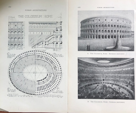 Colosseum Interior Drawing