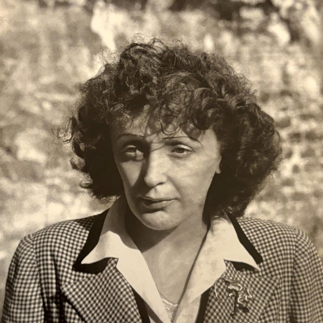 Edith Piaf, Paris 1946 by Henri Cartier-bresson | Vintage Published ...