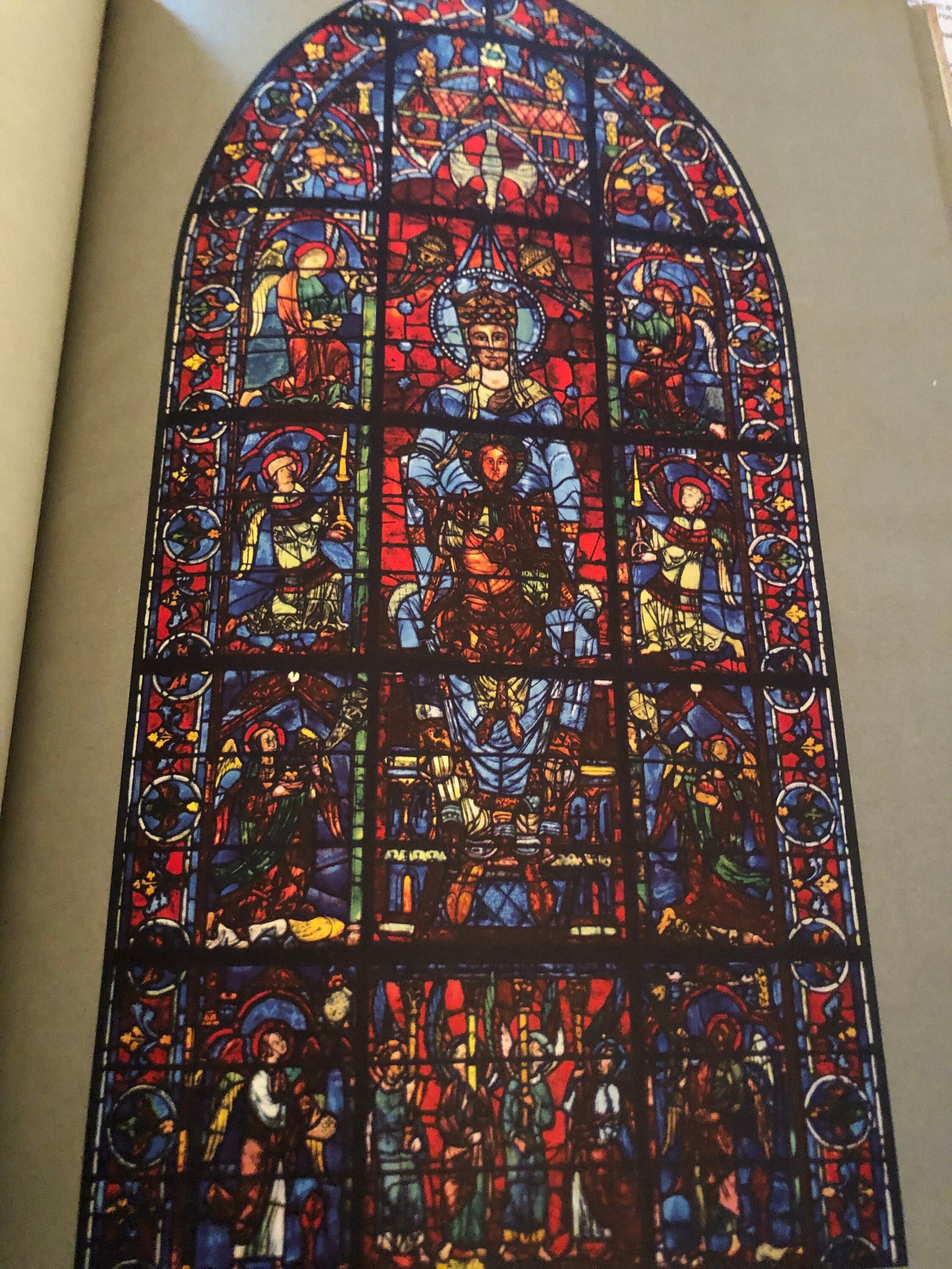 Cathedral Stained Glass To Color
