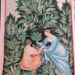 Sage as a Herbal Remedy Medieval Art Original Lithograph 1939 From ...