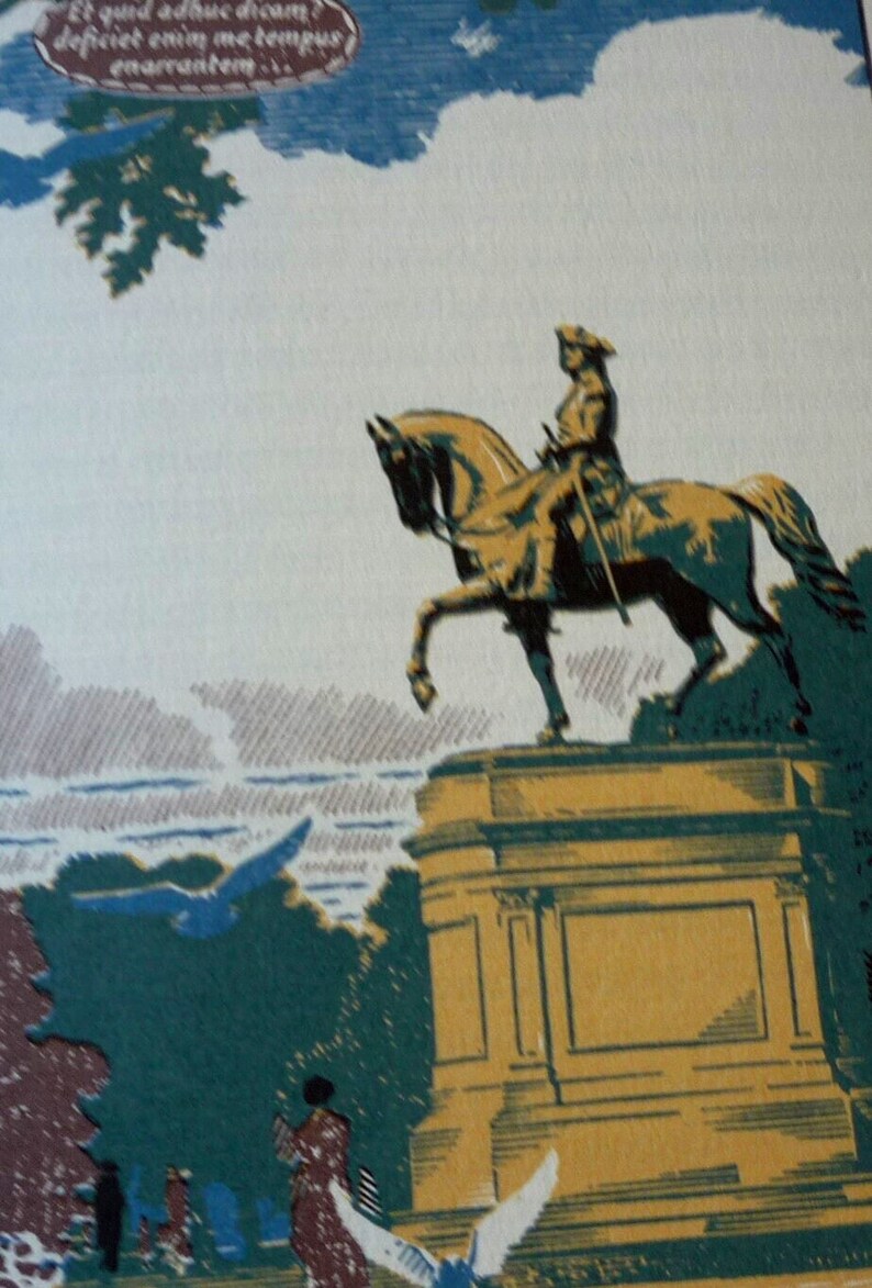 George Washington Statue Rudolph Ruzicka Original Boston - Etsy