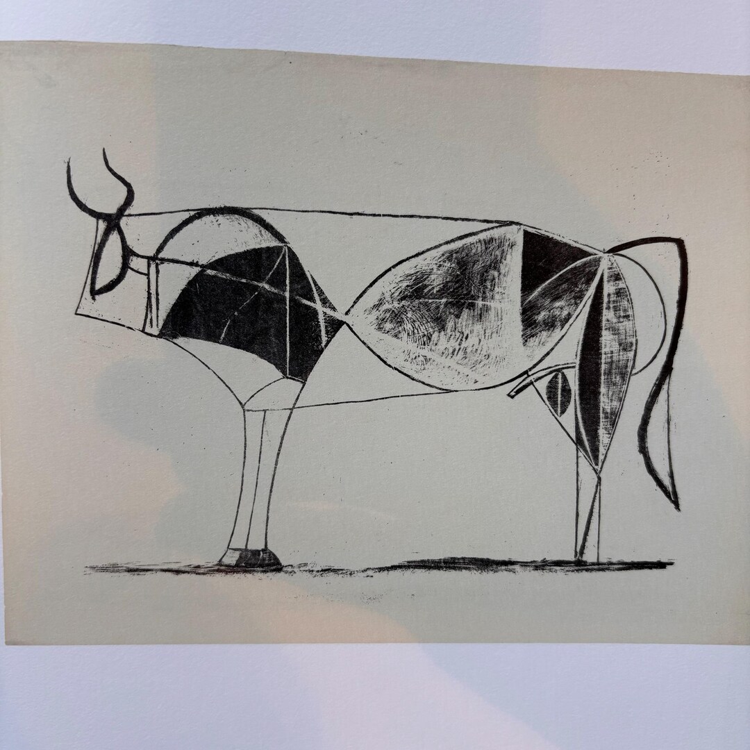 Picasso Bull, State X | Original Published Lithograph | From a Series ...