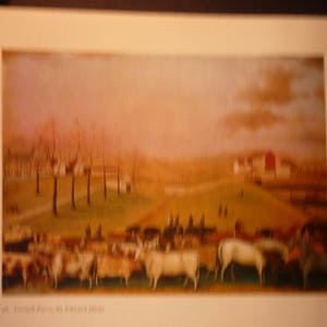Cornell Farm by Edward Hicks - Folk Art Print - Gift for Art Lover ...