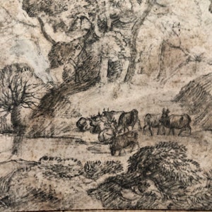 Claude Lorrain Pastoral Landscape | Italian Renaissance Landscape ...