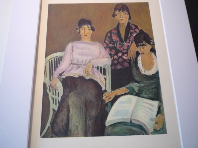Matisse Three Sisters - Giclee Print Gift for Art Lovers Modern 20th ...