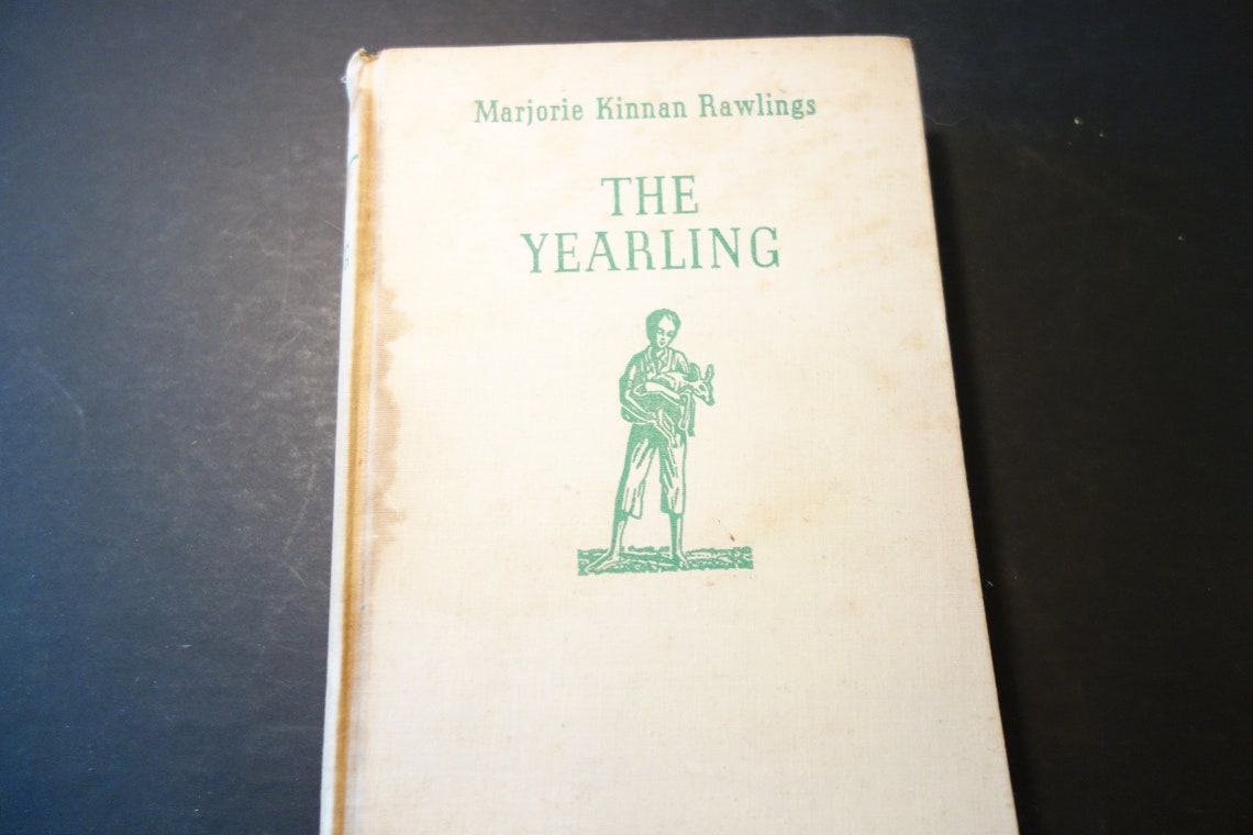 Marjorie Kinnan Rawlings the Yearling 1938 First Edition Illustrated by ...