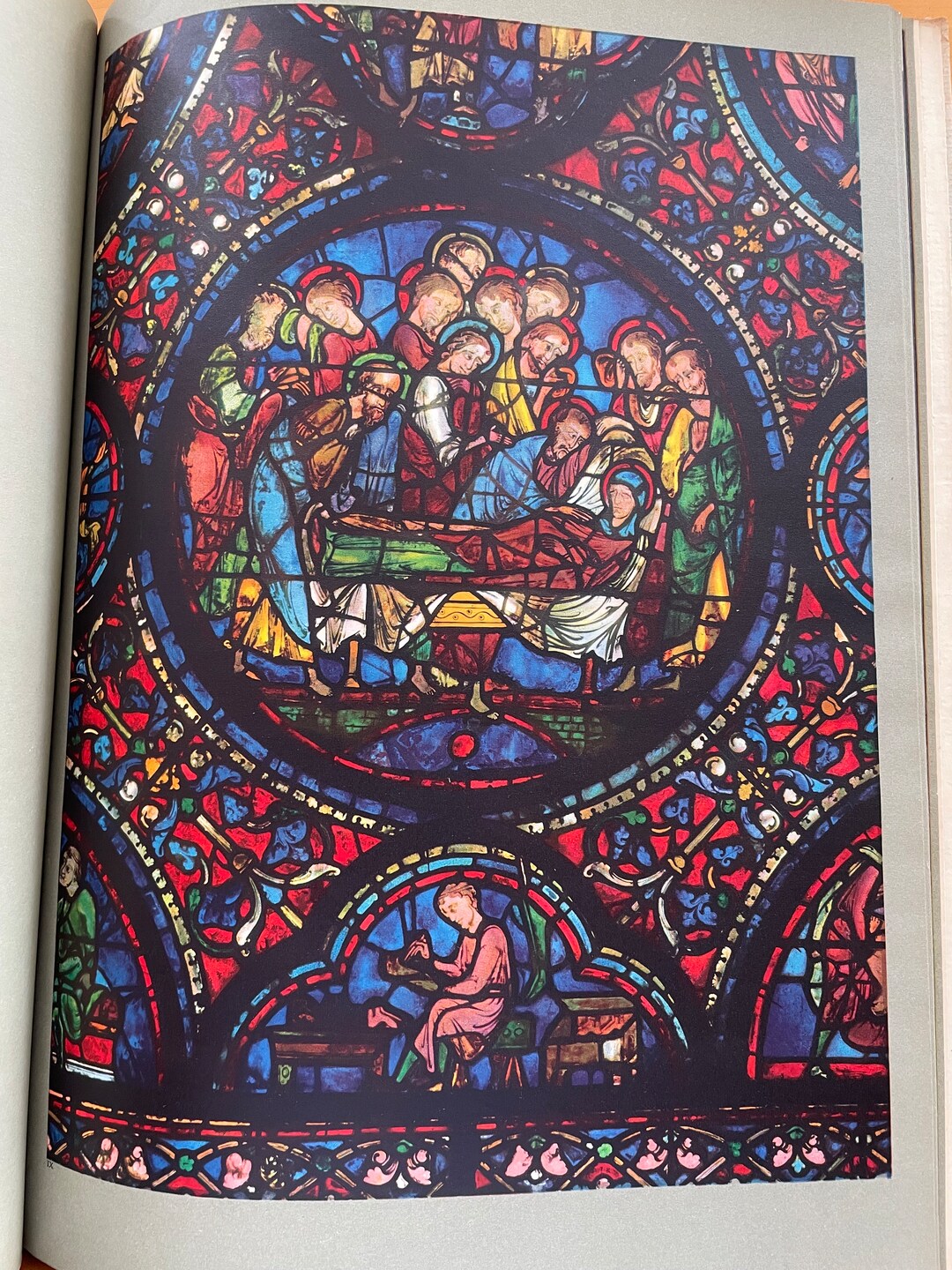 1947 Virgin Mary Chartres Cathedral | Stained Glass Window | Original ...