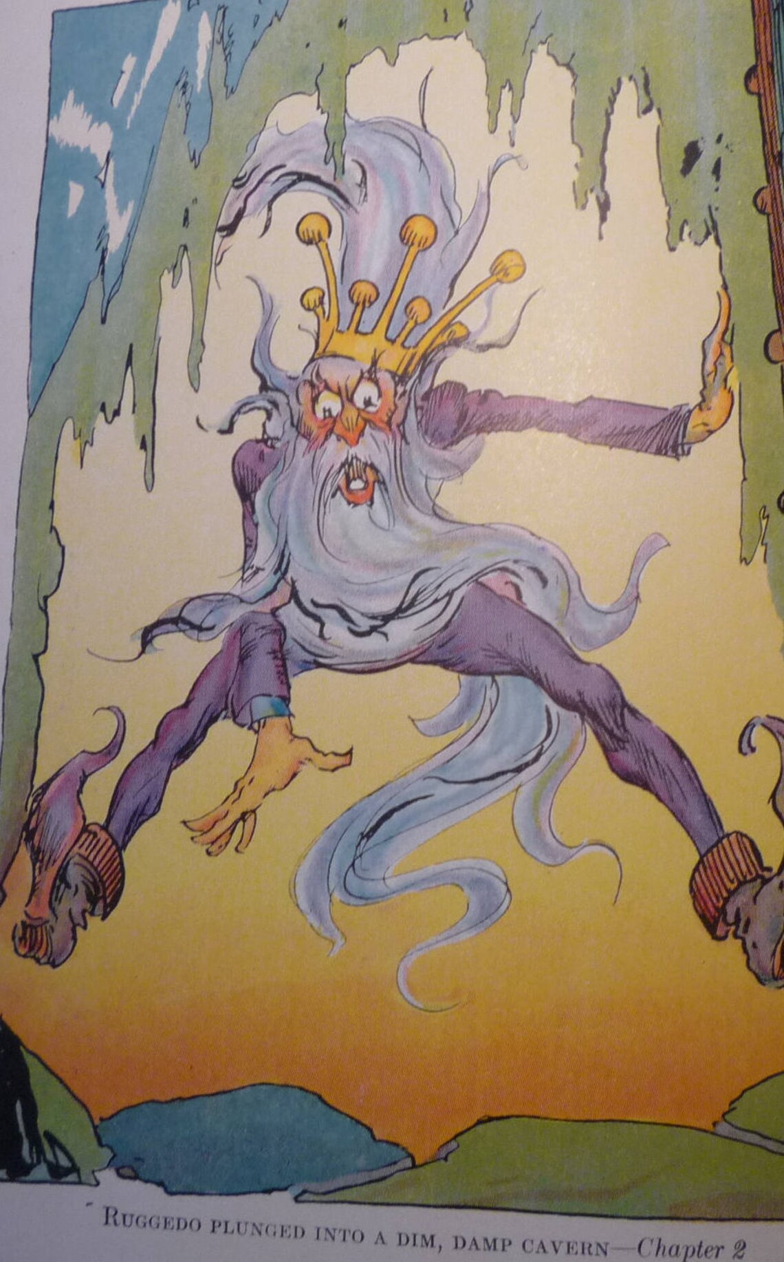 Ruggedo Pirates of Oz John R Neill Illustrator Pirate Print - Etsy