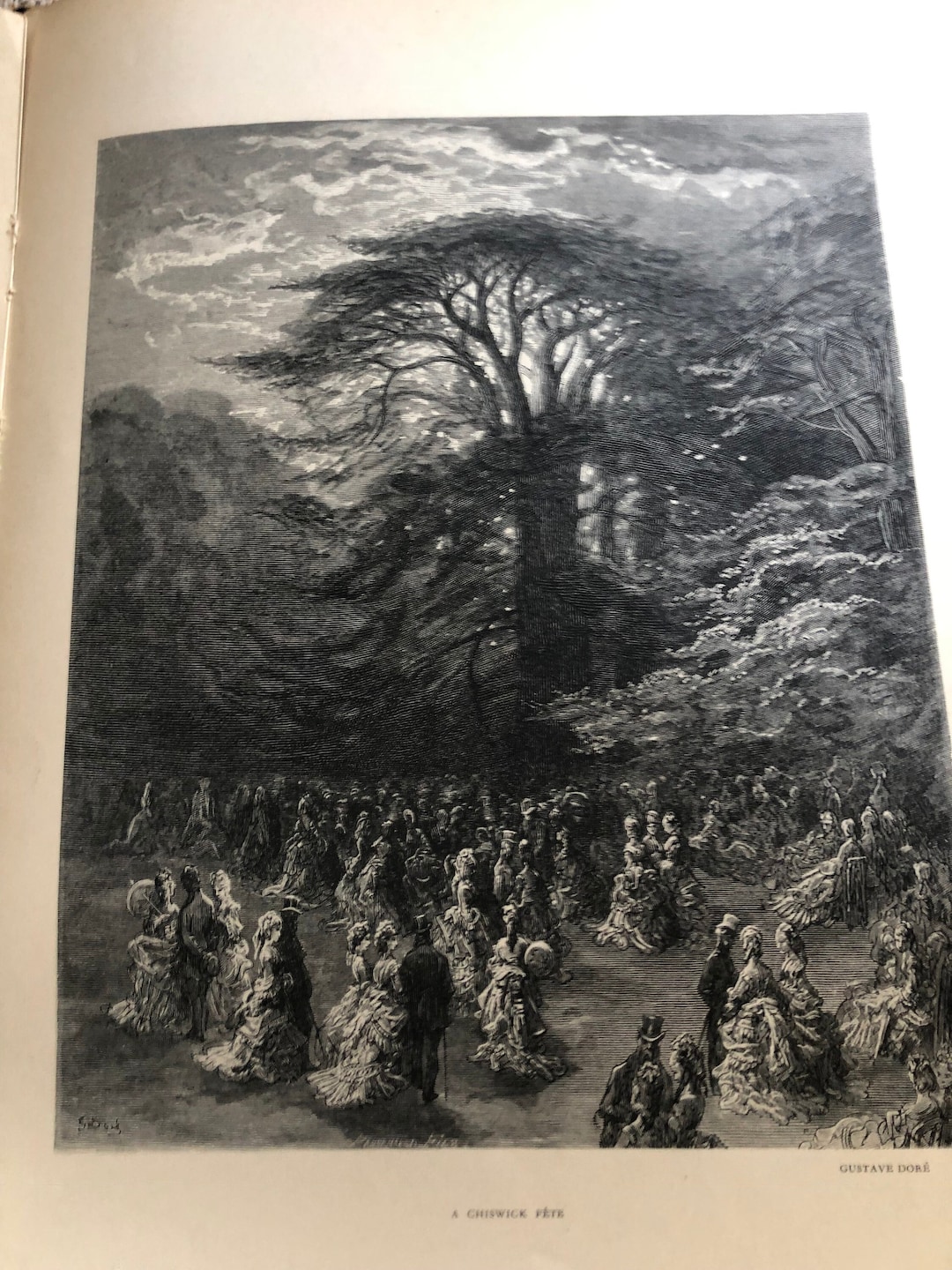 Gustave Dore, Victorian Fete in Chiswick London| 1939 Published ...