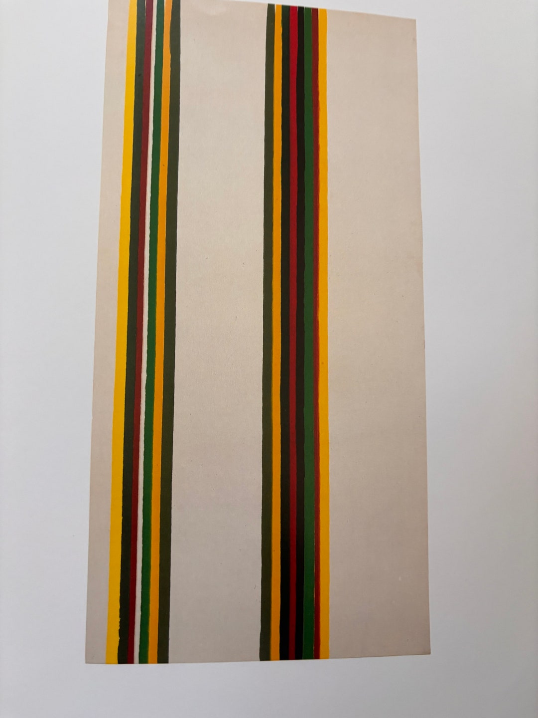 Morris Louis | Pillars III 1962 | Published Lithograph| Color Field ...