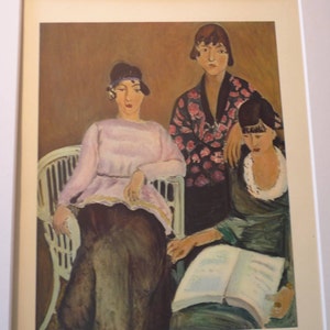 Matisse Three Sisters - Giclee Print Gift for Art Lovers Modern 20th ...