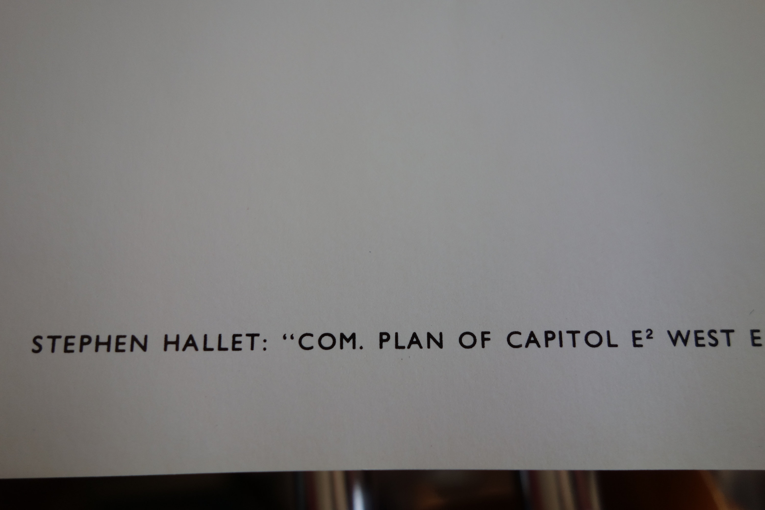 Stephen Hallet das Capitol Gebäude Reproduktion Druck für die | Etsy