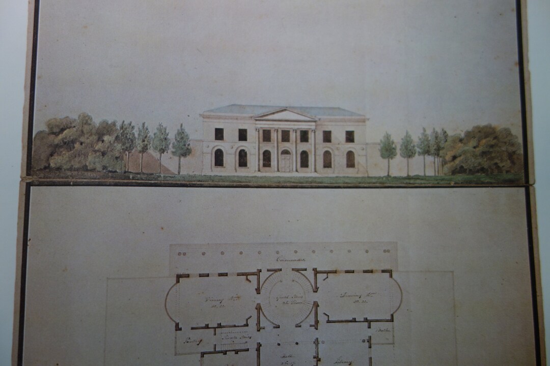 Meridan Hall by George Hadfield. American Architecture 1979 Print 14 by ...