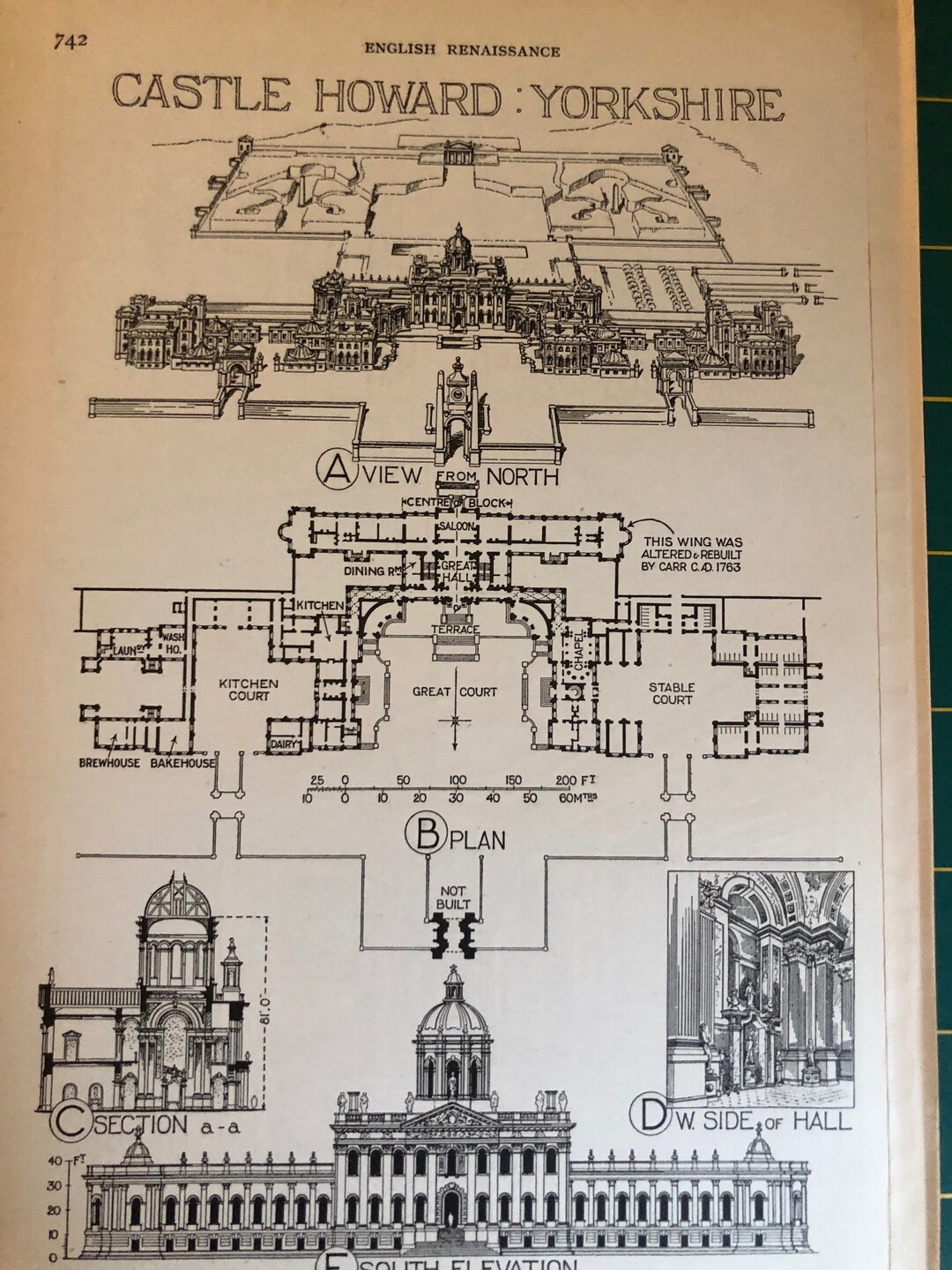 Castle Howard English Renaissance Yorkshire Architecture Details ...