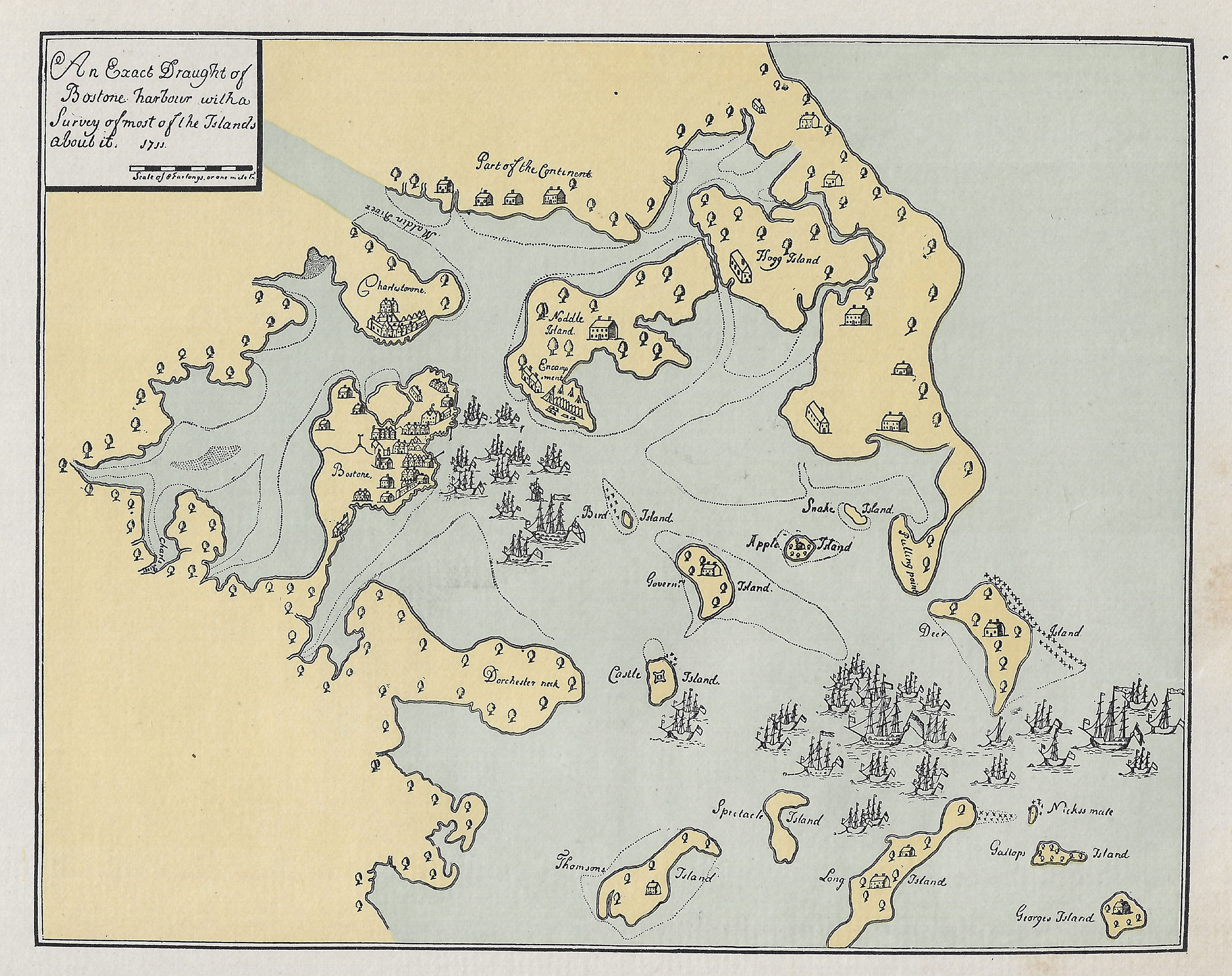 Map Of Boston Harbor Islands