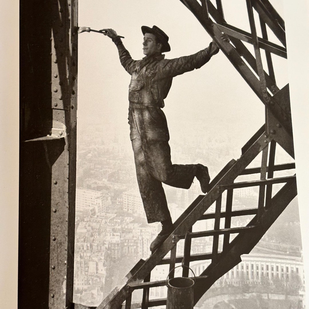Eiffel Tower, Marc Riboud, 1954 Paris Black and White Published ...