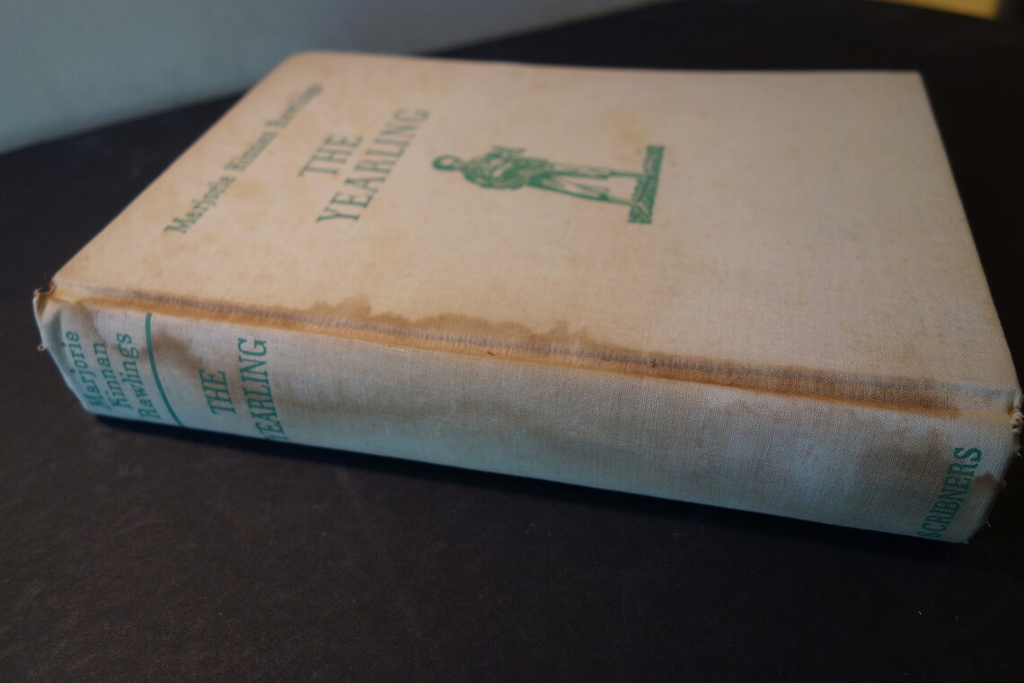 Marjorie Kinnan Rawlings the Yearling 1938 First Edition Illustrated by ...