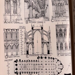Rheims Cathedral French Gothic 1920 Print for Framing Gift for ...