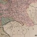 1886 Map of Germany | Hand Colored Lithograph | 13 by 11 Inches History ...