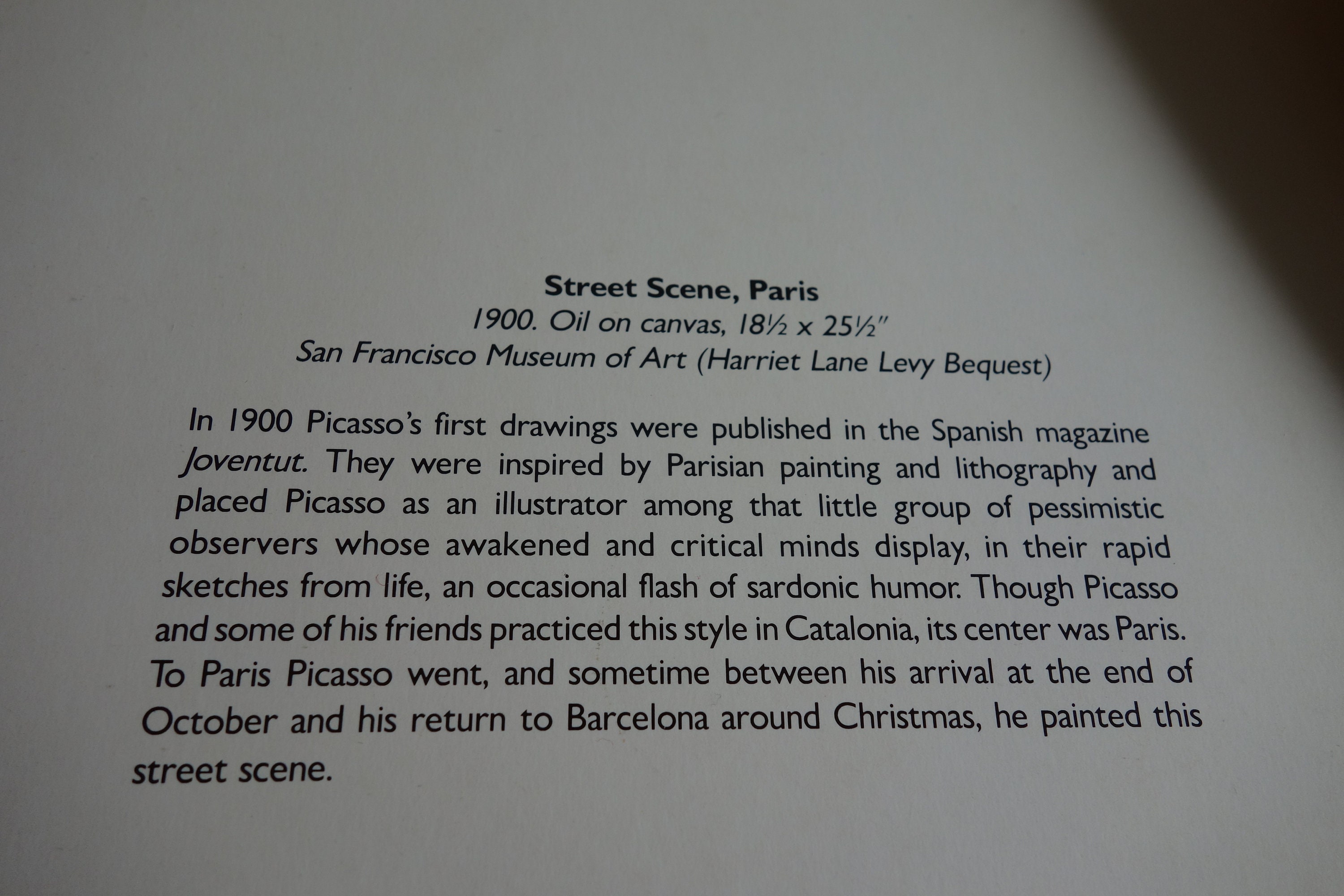 Picasso Street Scene Paris von 1900 Vintage Poster 1980 - Etsy.de