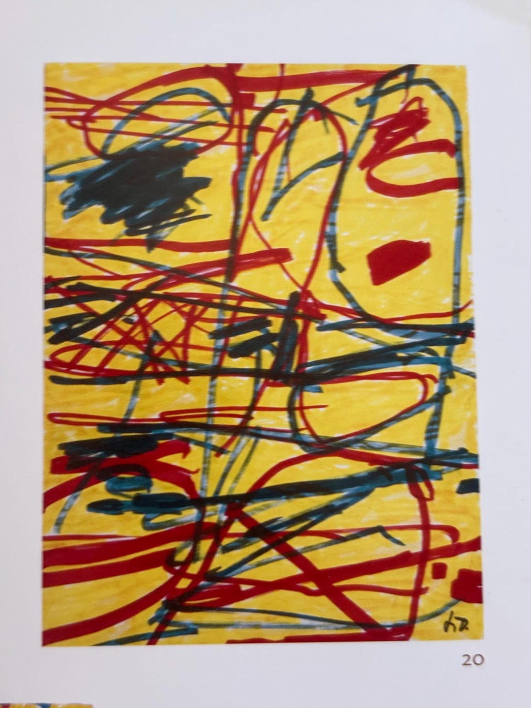 Dubuffet, Argument XLVI | Vintage Published Lithograph | Lively ...