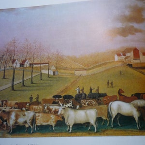 Cornell Farm by Edward Hicks - Folk Art Print - Gift for Art Lover ...