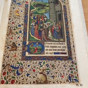 Women of Israel | 15th Century Illuminated Manuscript Page | Published ...