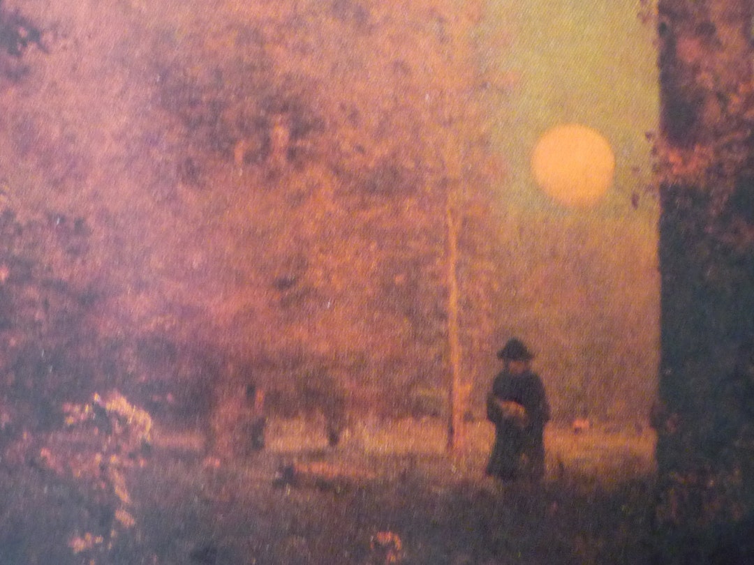 Harvest Moon by George Inness - Giclee Print - 8.5 by 11 Inches ...