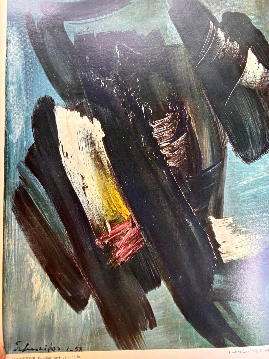 Schneider, Painting 1918 | Original Published Lithograph 1961 | Lively ...