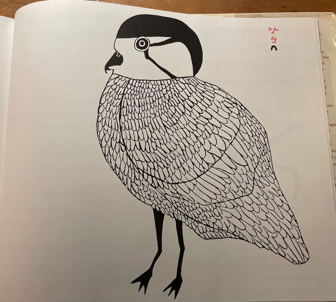 Inuit Art | Strange Bird by Ulayu | Arctic Art World | Stone Cut ...