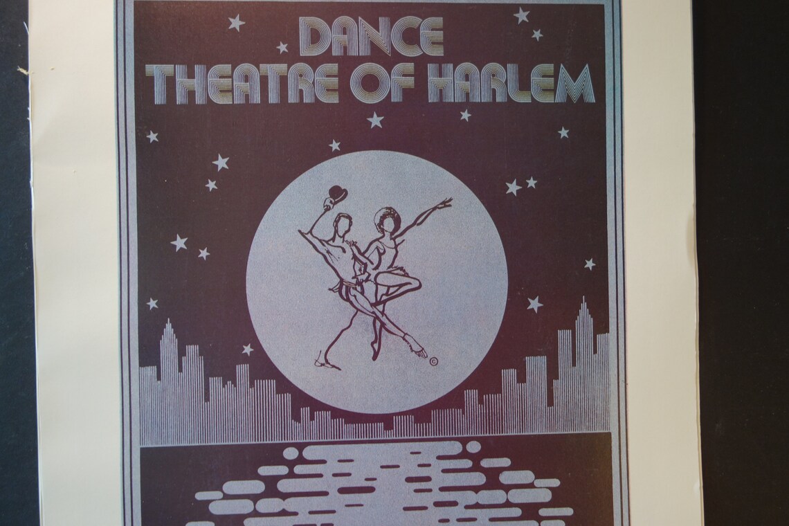 Dance Theater of Harlem Arthur Mitchell 1970s promotional | Etsy
