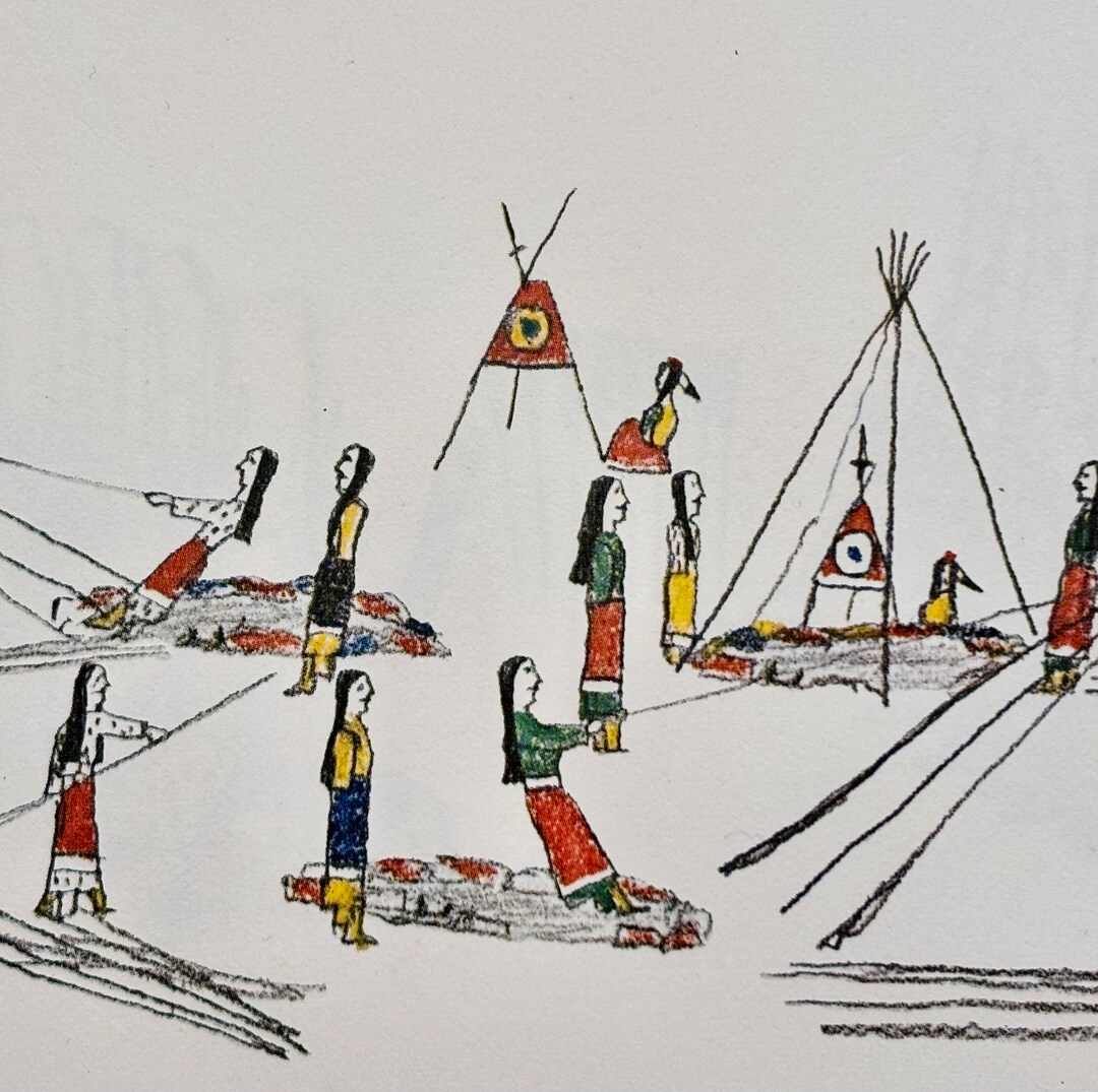 Nomadic Life Moving Tee Pees | Plains States Ledger Book 1960 Published ...