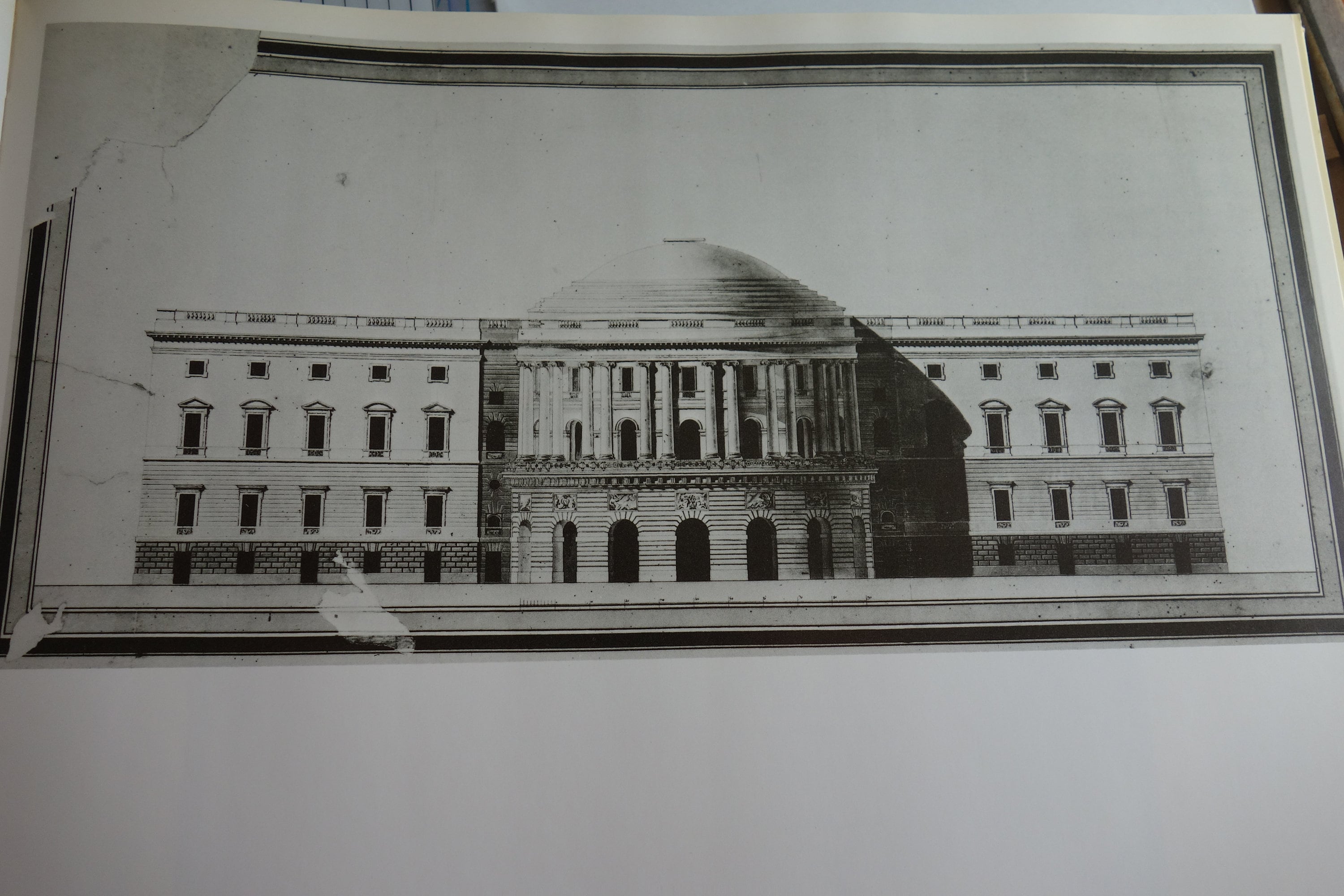 Stephen Hallet the Capitol Building Reproduction Print for Framing 14 ...