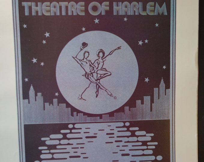 Dance Theater of Harlem Arthur Mitchell 1970s Promotional Poster New ...