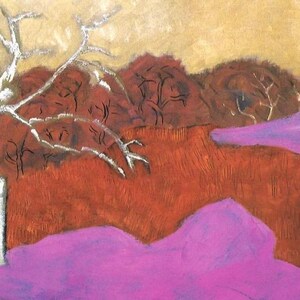 Milton Avery Autumn in the Woods Extra Large Poster Abstract ...