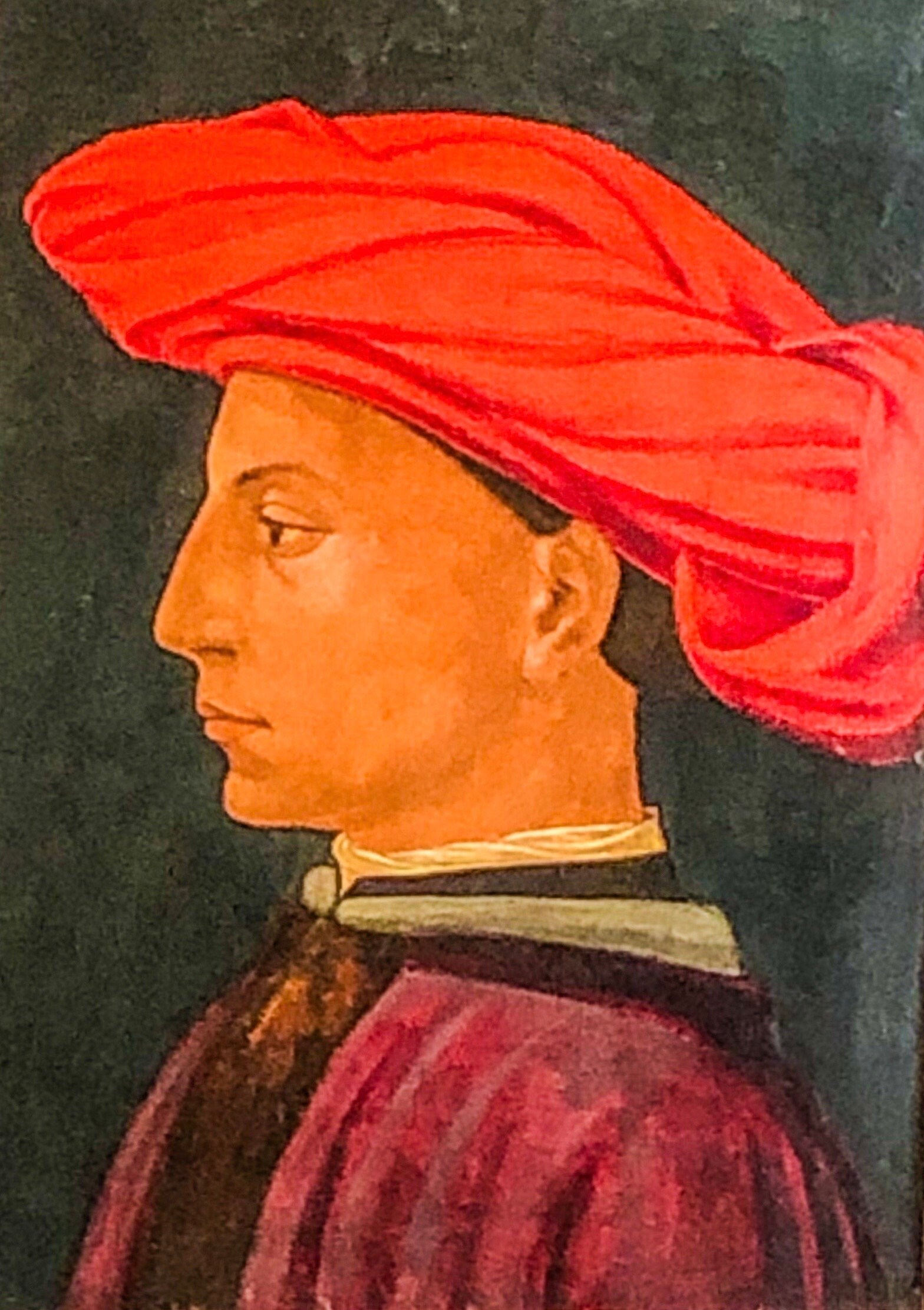 Massacio, Man in Red Turban | Art Print Italian Renaissance | Framable ...