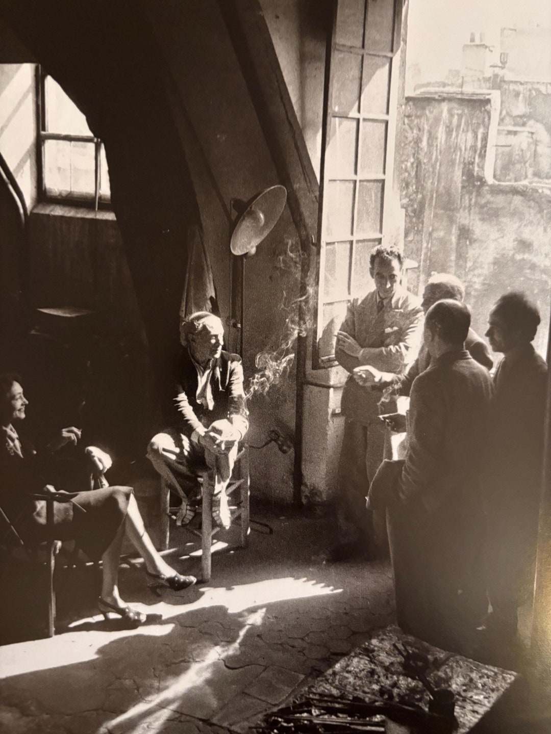 Robert Capa, Picasso 1944 Paris | Black and White | Published ...