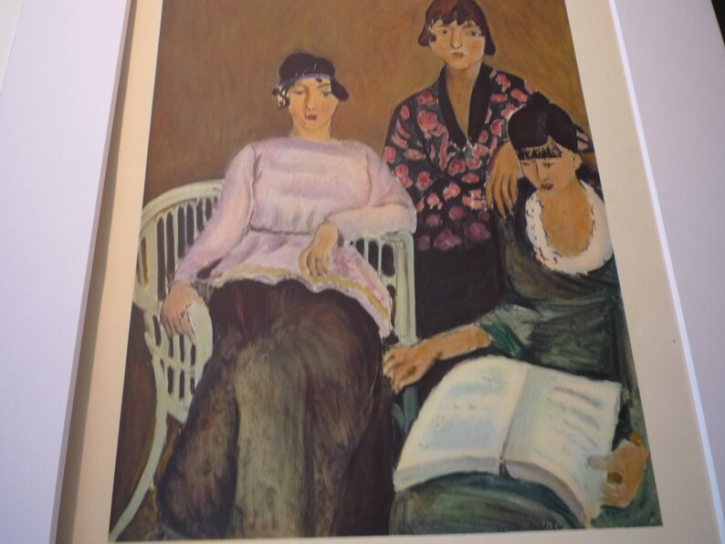 Matisse Three Sisters - Giclee Print Gift for Art Lovers Modern 20th ...