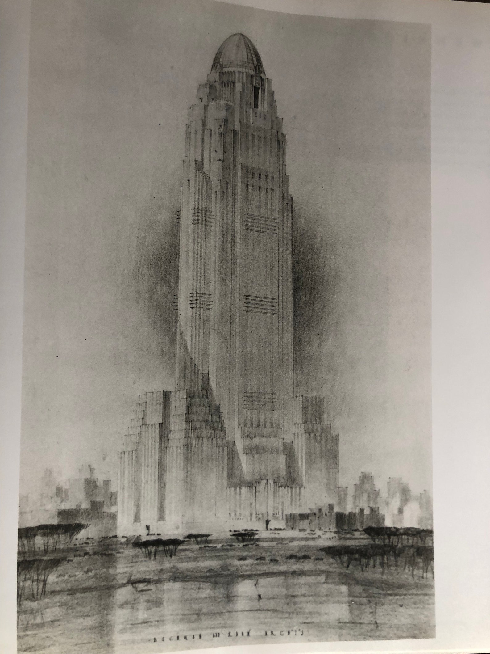 Eli Jacques Kahn New York Skyscraper | Oversized for Framing | Gift for ...