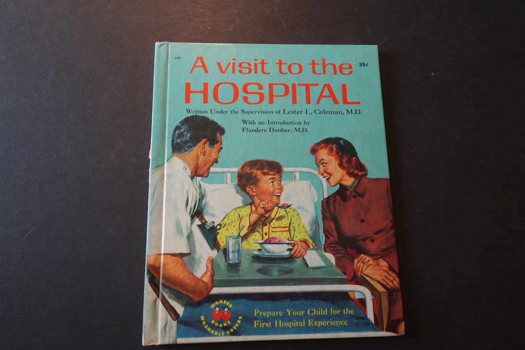 1958 Wonder Book "a Visit to the Hospital", 1958 First Edition by ...