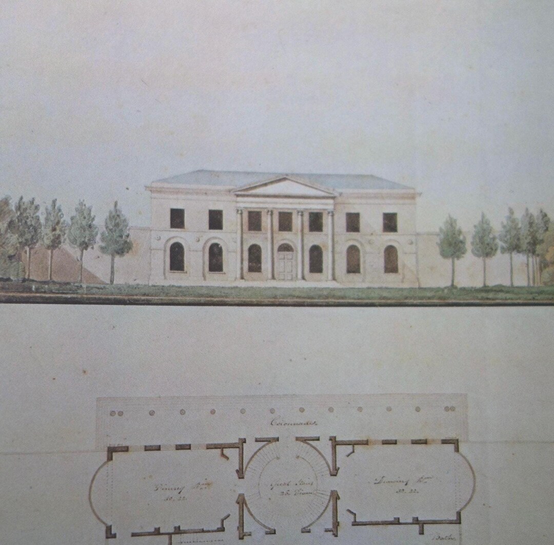 Meridan Hall by George Hadfield. American Architecture 1979 Print - 14 ...