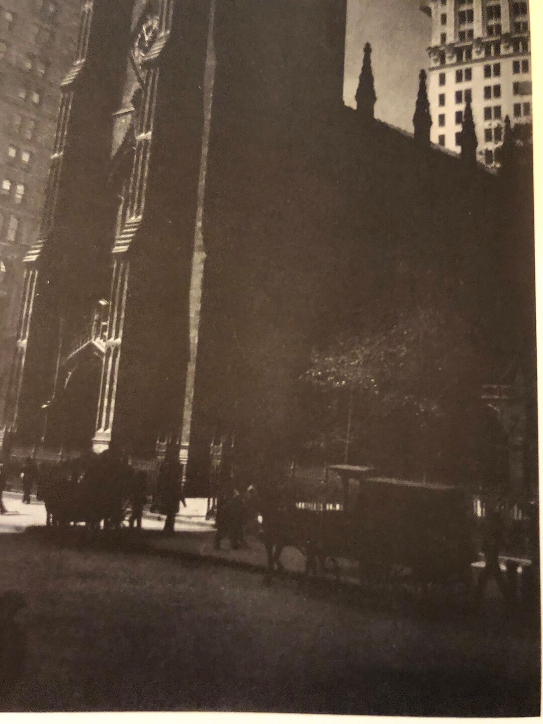Edward Steichen Trinity Church, New York Original Published Lithograph ...