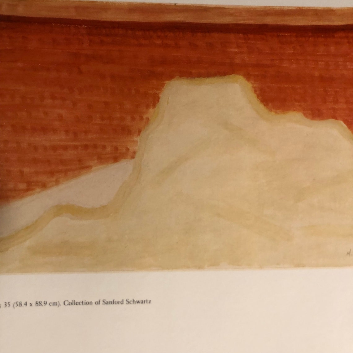 Milton Avery Red Sea Published Color Lithograph American Abstract ...