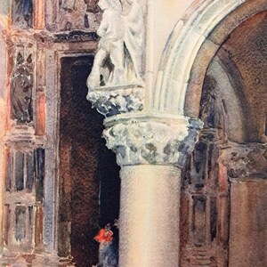 Venice Ducal Palace by Pierre Vignal Original Vintage Published ...